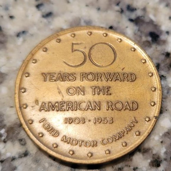 Other | 1953 Ford Motor Company 5th Anniversary Collectors Coin | Poshmark